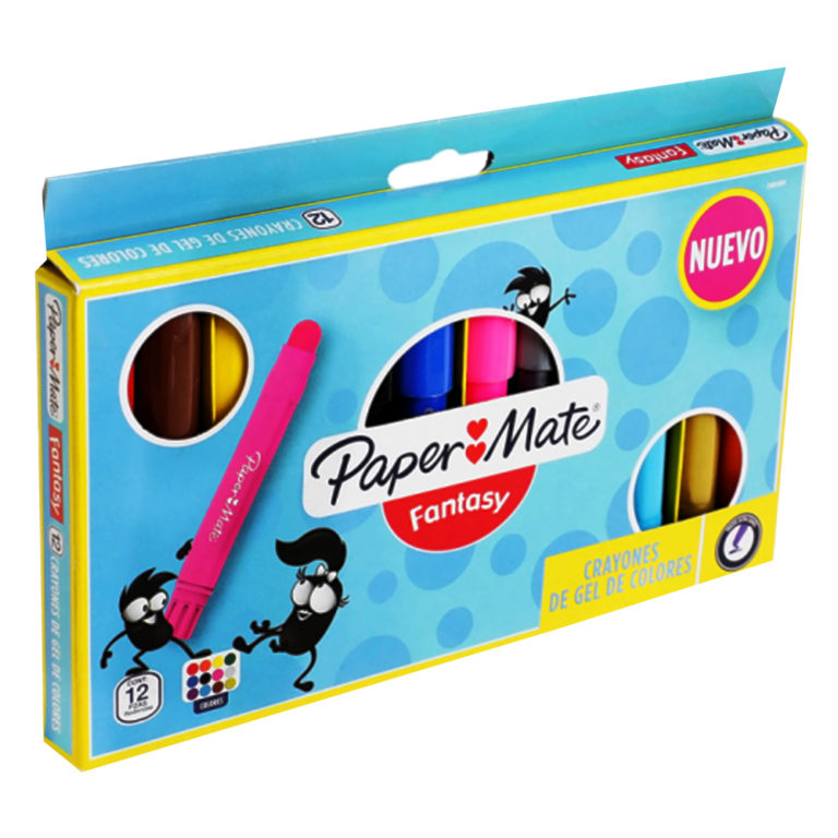 paper mate fantasy 12ct fat gel crayon Codigo: 1981654 – CORDYMEX
