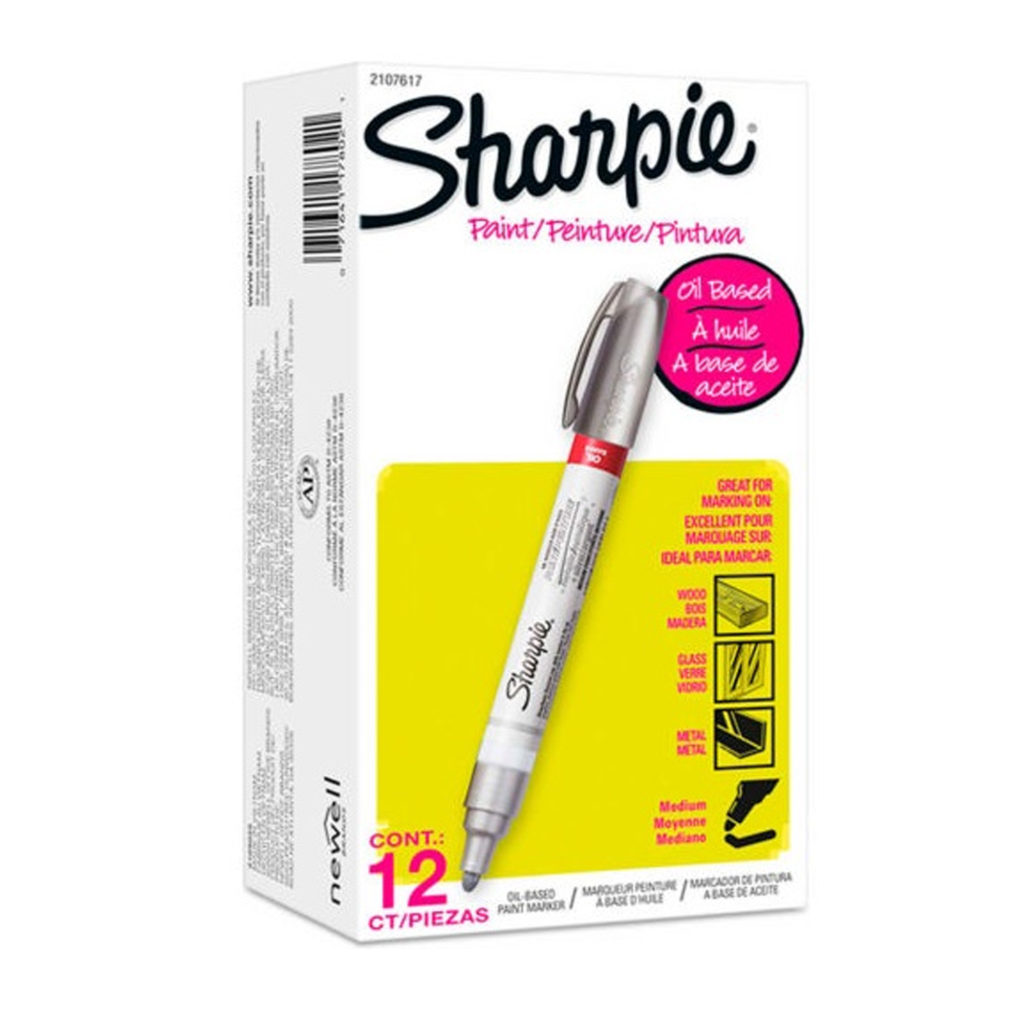Sharpie Oil-based Paint Markers – Medium Marker Point – White Oil ...