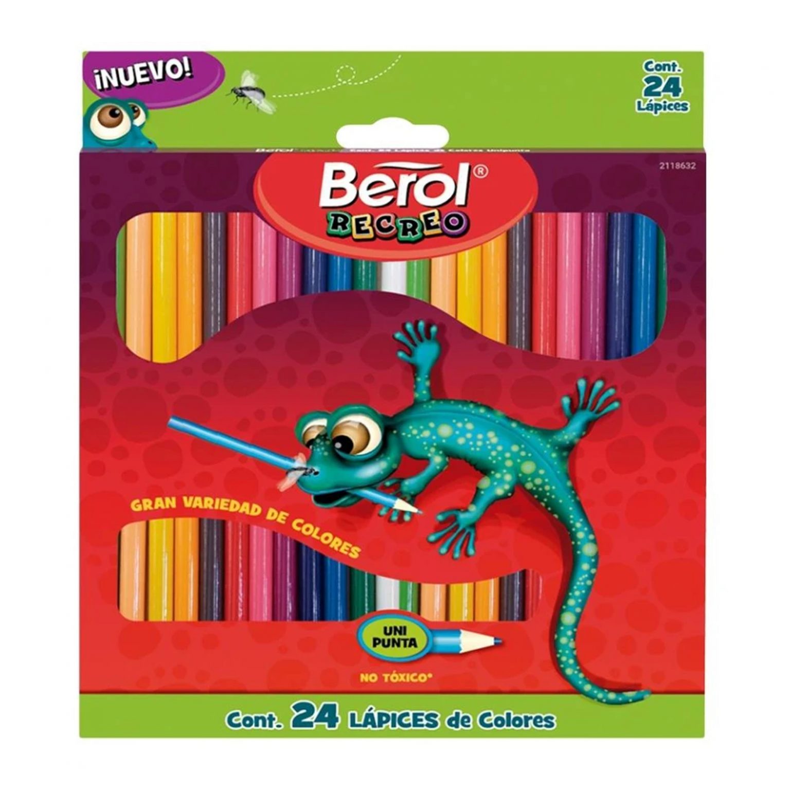 BEROL 24CT SINGLE ENDED COLORED PENCILS Codigo:2118632 – CORDYMEX