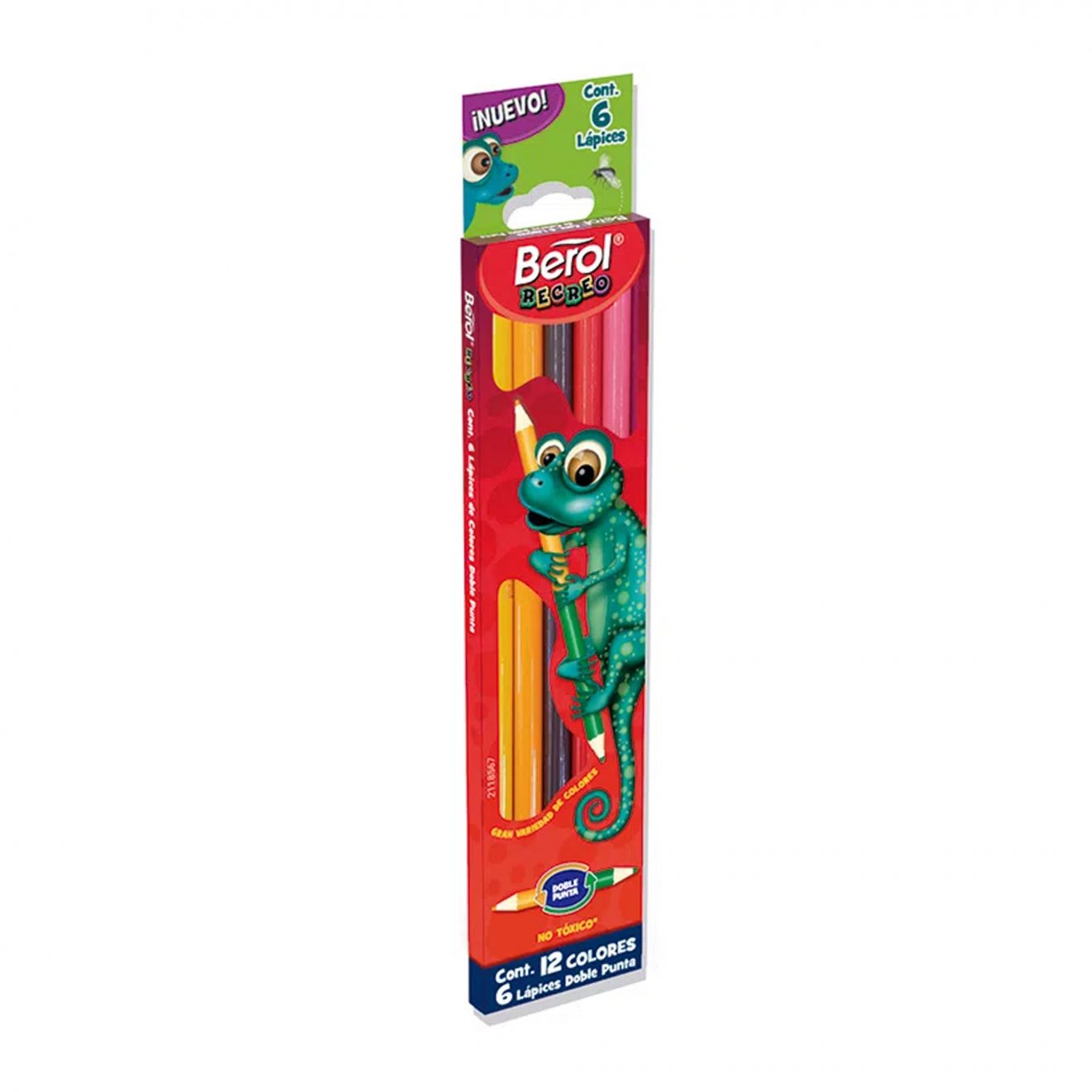 BEROL 6CTX12 DUAL ENDED COLORED PENCILS Codigo:2118567 – CORDYMEX